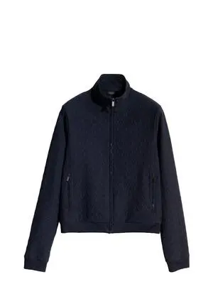 GUCCI GG Jersey Jacquard Zip Jacket