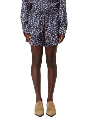 A.p.c. Printed Shorts - Blue