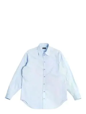 Balenciaga Standard Shirt In Baby - Blue