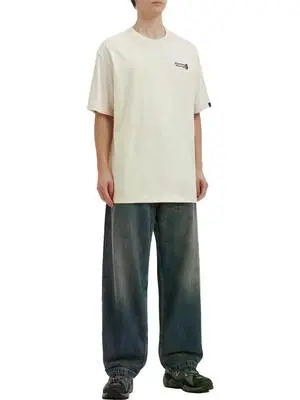 FINGERCROXX Graphic-print Short-sleeve T-shirt - Neutrals