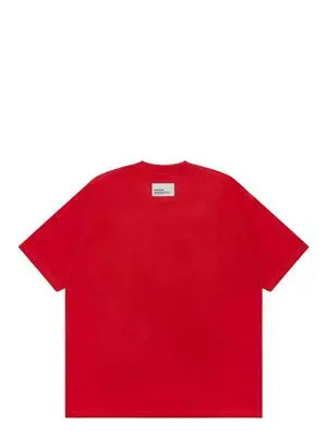 AAPE BY *A BATHING APE Logo-patch T-shirt - Red