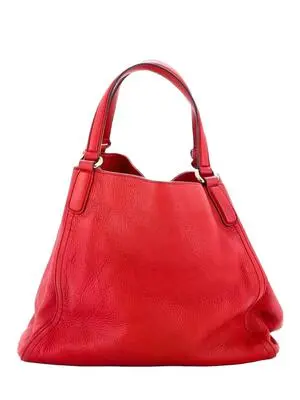 Gucci Soho Leather Medium Shoulder Bag - Red