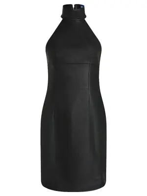 Karl Lagerfeld Halterneck Mini Dress - Black