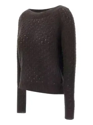 GRAN SASSO Long-sleeved Sweater - Brown