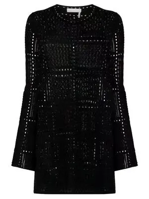 CHLOÉ Chloé Panelled Knitted Dress