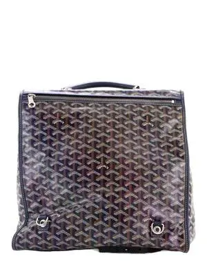 Goyard Saint Leger Briefcase Coated Canvas Backpack - Blue