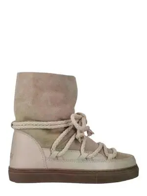 Inuikii Classic Rope-lace Shearling-lined Boots - Neutrals