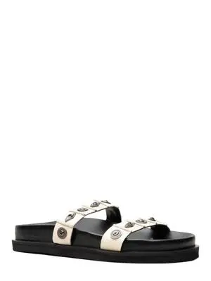 FREE PEOPLE Free People Stud-Embellished Leather Sandals