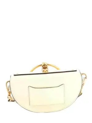 Chloé Nile Leather Mini Crossbody Bag - Neutrals