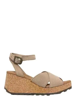 Fly London Buckle-fastening Wedge Sandals - Neutrals