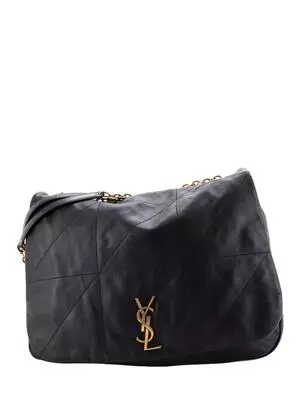 Saint Laurent Jamie 4.3 Quilted Leather Shoulder Bag - Black