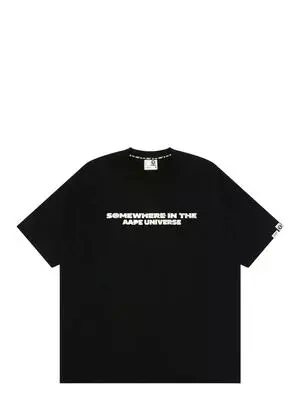 AAPE BY *A BATHING APE Graphic-print T-shirt - Black
