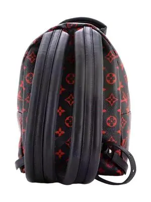 LOUIS VUITTON Palm Springs Limited Edition Monogram Infrarouge Pm Backpack - Black