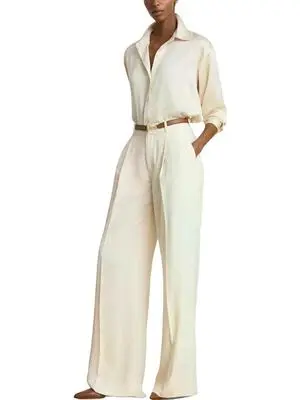 Ralph Lauren Kotta Satin-finish Shirt - Neutrals