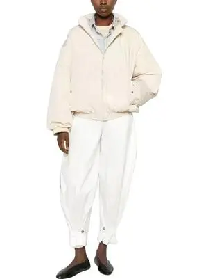 LAMRONS Zip-up High-neck Jacket - Neutrals