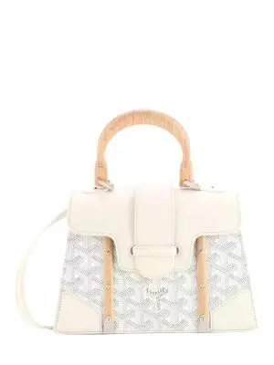 Goyard Structured Saigon Top Handle Bag - Neutrals