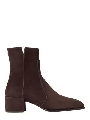 JIMMY CHOO Eliot 45 Suede Ankle Boots - Brown