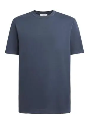 Eton Cotton T-shirt - Navy