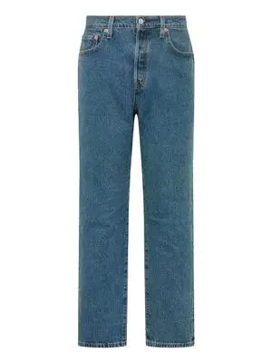 LEVI'S 501 Cropped Jeans - Blue