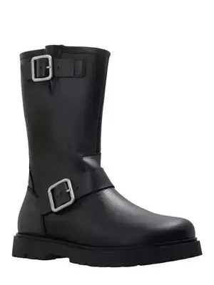 BIRKENSTOCK Highwood Mid Buckle-fastening Ankle Boots - Black