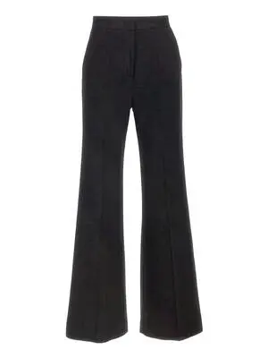 KAOS Chenille-effect Trousers - Grey