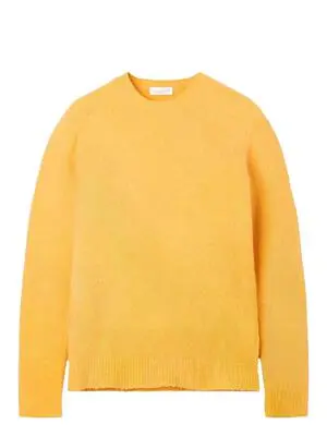 ROBERTO COLLINA Stretch-knit Sweater - Yellow