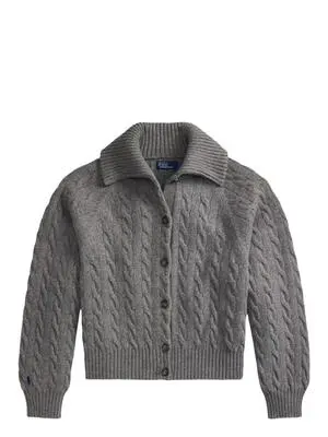 Polo Ralph Lauren Cable-knit Cardigan - Grey