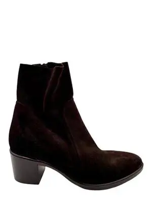STRATEGIA SHOES Strategia Suede Ankle Boots - Brown