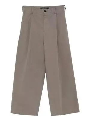Sofie D'hoore Pasadena Pleated Wide-leg Trousers - Grey