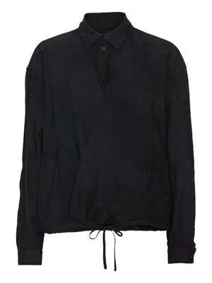 Henrik Vibskov Wrap-style Drawstring Shirt - Black