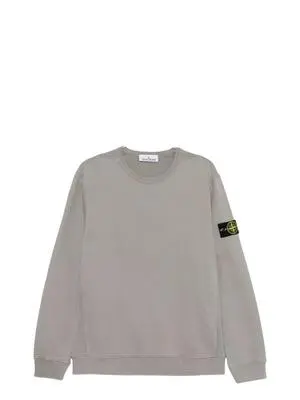 Stone Island Logo-patch Sweatshirt - Grey