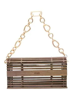 CULT GAIA Cult Gaia Sylva Chain-Link Shoulder Bag