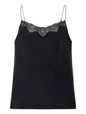 WOOYOUNGMI Lace-trim Camisole Top - Grey