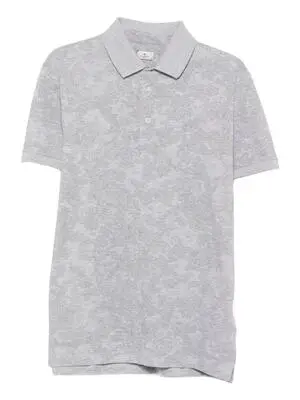 Etro Paisley-print Polo Shirt - Grey