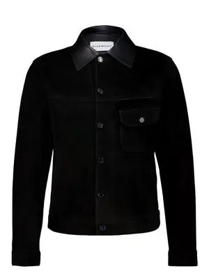 Givenchy Suede Jacket - Black