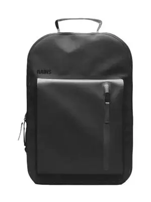 Rains Deepwater Day Logo-print Backpack - Black