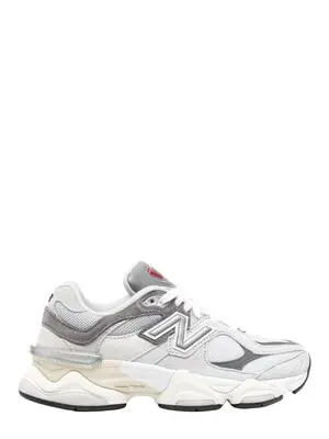 NEW BALANCE 9060 Paneled Suede And Mesh Sneakers - Grey