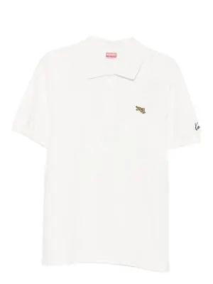 Kenzo Gots Cotton Polo Shirt - White
