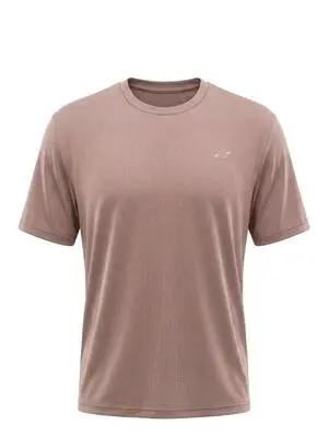 SAVED LAB Neutrals Relaxed Tee In Washed Ecru - Beige