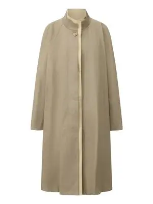 FRONT ROW SHOP Neutrals Amelie Trench Coat - Beige/yellow