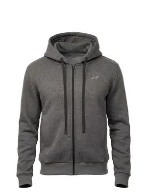 SAVED LAB Zip Hoodie In Melange - Grey