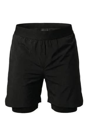 SAVED LAB Two-in-one Training Shorts - Black