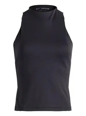 Nike X Skims Matte Mock Neck Racer Tank - Obsidian