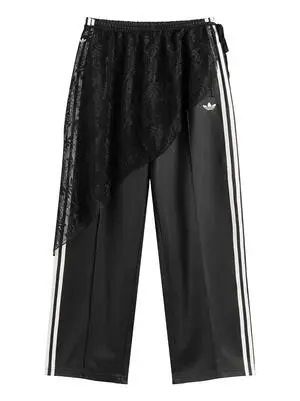 Adidas 2 In 1 Lace Firebird Track Pant - Black