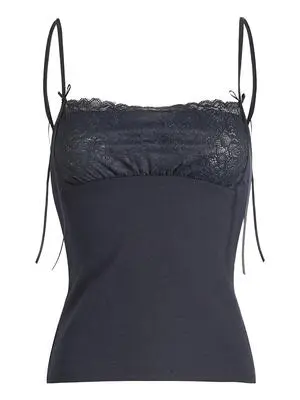 FRUITY BOOTY Meringue Tank Top - Navy