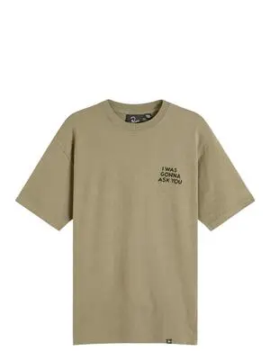 PARRA Waiting For You T-shirt - Green