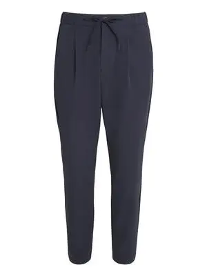 Herno Stretch Technical Drawstring Trousers - Navy