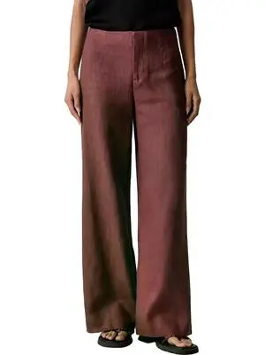 Bardot Domenica" Wide-leg Trousers - Brown