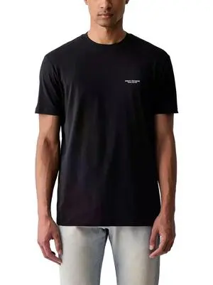 Armani Exchange Logo-print T-shirt - Black