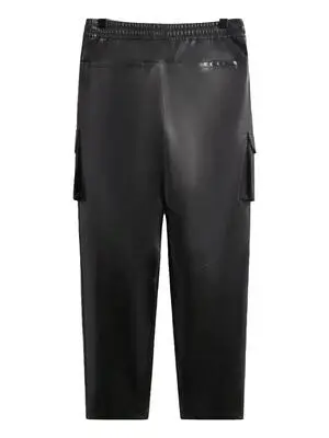 Kith Sennet Ii Leather Cargo Tapered Pants - Black